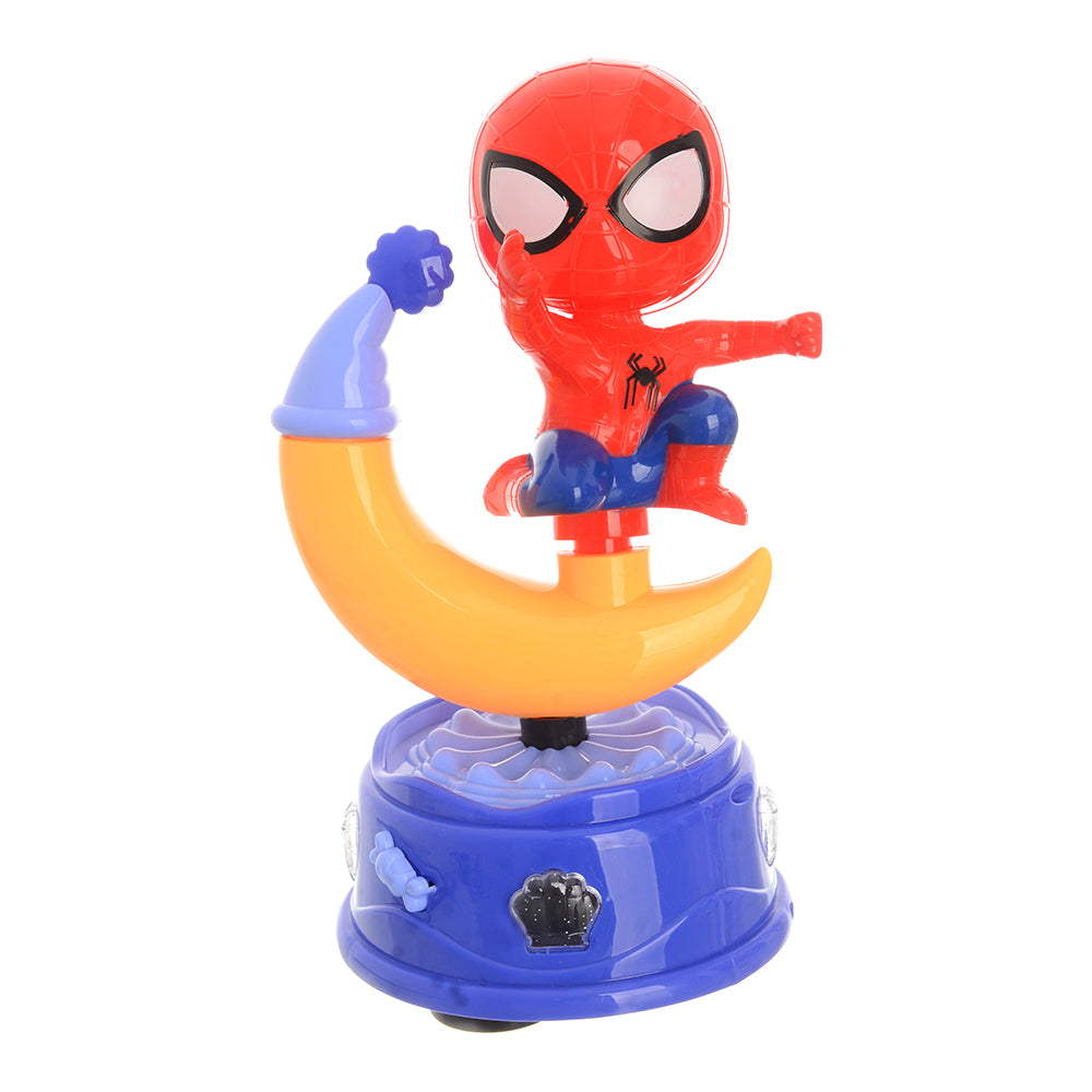 Ramadan Crescent Spiderman moving lantern with light and sound, 25 cm ...